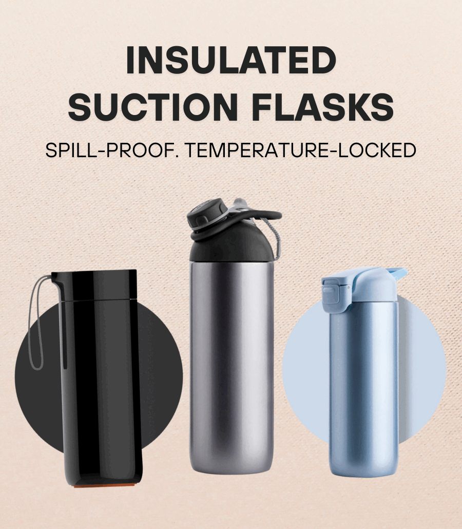 Artiart India Fall Free Suction Technology Mugs Bottles